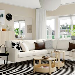 IKEA SALTSJ&Ouml;BADEN Ecksofa 4-sitzig