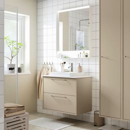 IKEA HAVB&Auml;CK / ORRSJ&Ouml;N Waschbschr+Schubladen/Waschb/Mibatt