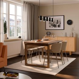 IKEA M&Ouml;RBYL&Aring;NGA / KRYLBO Tisch und 4 St&uuml;hle