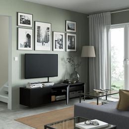 IKEA BEST&Aring; TV-Bank mit T&uuml;ren