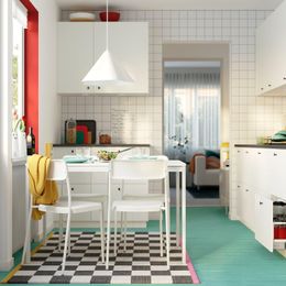 IKEA VIHALS / VIHALS Tisch und 4 St&uuml;hle