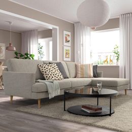 IKEA GRILLSTORP / SMEDSTORP 4er-Sofa mit R&eacute;camiere rechts