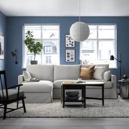IKEA HYLTARP 3er-Sofa mit R&eacute;camiere, links