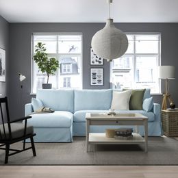 IKEA HYLTARP 3er-Sofa mit R&eacute;camiere, links