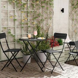 IKEA SUNDS&Ouml; Tisch und 2 Klappst&uuml;hle