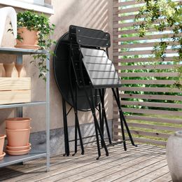 IKEA SUNDS&Ouml; Tisch und 2 Klappst&uuml;hle