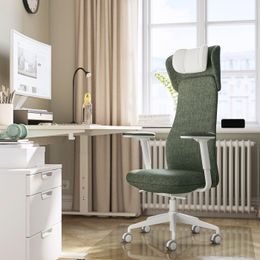 IKEA GR&Ouml;NFJ&Auml;LL Drehstuhl mit Armlehnen/Kopfst&uuml;tze