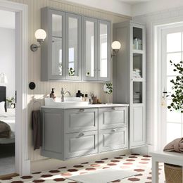 IKEA T&Auml;NNFORSEN / RUTSJ&Ouml;N Waschbeckenschr./Waschb./Mischbat.