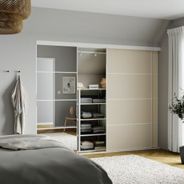 IKEA SKYTTA / MEHAMN/AULI Schiebet&uuml;r-Kombination