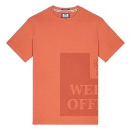 Weekend Offender - "Ryan" T-Shirt f&uuml;r Herren, Baumwolle (Orange)