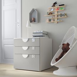 IKEA SM&Aring;STAD / PLATSA Kommode mit 3 Schubladen