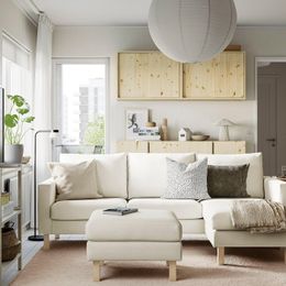 IKEA SALTSJ&Ouml;BADEN 3er-Sofa mit R&eacute;camiere