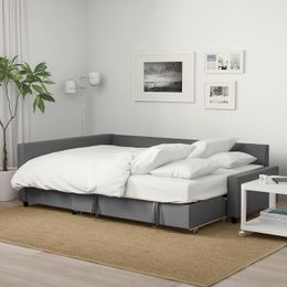 IKEA FRIHETEN / KLAGSHAMN Eckbettsofa mit Bettkasten