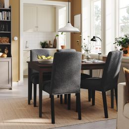 IKEA N&Auml;SINGE / BERGMUND Tisch und 4 St&uuml;hle