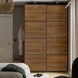 IKEA PAX / MEHAMN Kleiderschrank mit Schiebet&uuml;ren