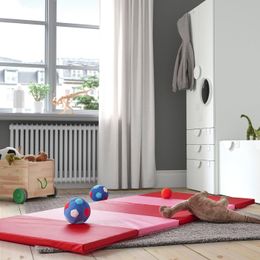IKEA PLUFSIG Gymnastikmatte, faltbar