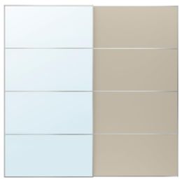 IKEA AULI / MEHAMN Schiebet&uuml;rpaar