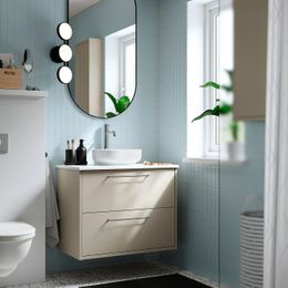 IKEA HAVB&Auml;CK / VINDEL&Auml;LVEN Waschbeckschr+Schubladen/Waschbeck