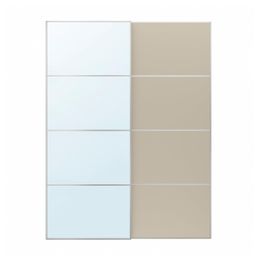 IKEA AULI / MEHAMN Schiebet&uuml;rpaar