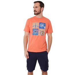 Saltwell - "Miller" T-Shirt f&uuml;r Herren (Koralle)