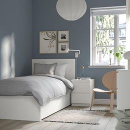 IKEA MALM Bettgestell hoch mit 2 Schubk&auml;sten