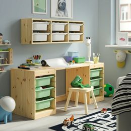 IKEA TROFAST Schreibtisch mit Boxen