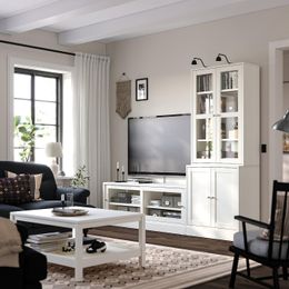 IKEA HAVSTA TV-Komb. mit Vitrinent&uuml;ren