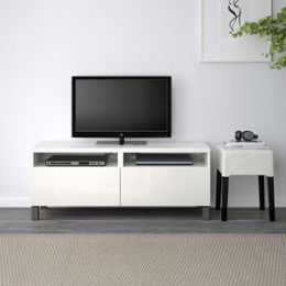IKEA BEST&Aring; TV-Bank mit Schubladen