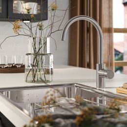 IKEA SALLSJ&Ouml;N K&uuml;chenmischbatterie Seitenhebel