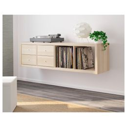 IKEA KALLAX Regal mit 2 Eins&auml;tzen