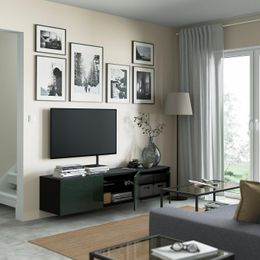 IKEA BEST&Aring; TV-Bank mit T&uuml;ren