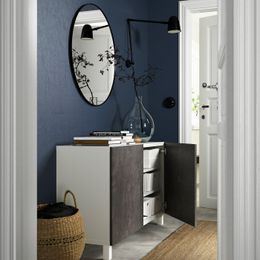 IKEA BEST&Aring; Aufbewahrung mit T&uuml;ren