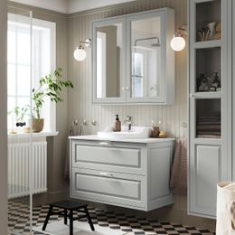 IKEA T&Auml;NNFORSEN / RUTSJ&Ouml;N Waschbschr+Schubladen/Waschb/Mibatt