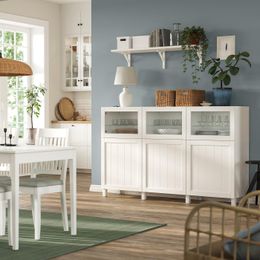 IKEA BEST&Aring; Aufbewahrung mit T&uuml;ren