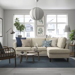 IKEA EKHOLMA Ecksofa 4-sitzig ohne Abschluss