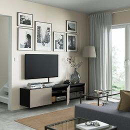 IKEA BEST&Aring; TV-Bank mit T&uuml;ren