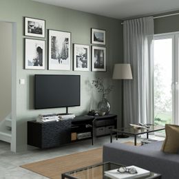 IKEA BEST&Aring; TV-Bank mit T&uuml;ren