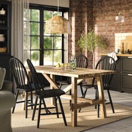 IKEA SKOGSTA / SKOGSTA Tisch und 4 St&uuml;hle