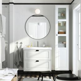IKEA T&Auml;NNFORSEN / ORRSJ&Ouml;N Waschbschr+Schubladen/Waschb/Mibatt