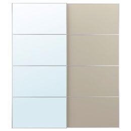 IKEA AULI / MEHAMN Schiebet&uuml;rpaar