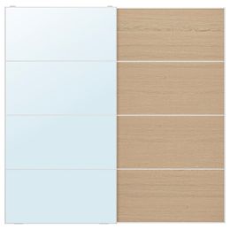 IKEA AULI / MEHAMN Schiebet&uuml;rpaar