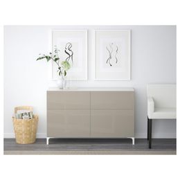 IKEA BEST&Aring; Aufbewkomb.+T&uuml;ren/Schubladen