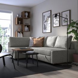 IKEA FRIHETEN / KLAGSHAMN Eckbettsofa mit Bettkasten