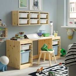 IKEA TROFAST Schreibtisch mit Boxen