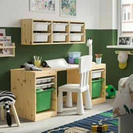IKEA TROFAST Schreibtisch mit Boxen/Ablagen