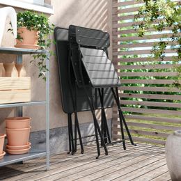 IKEA SUNDS&Ouml; Tisch und 2 Klappst&uuml;hle