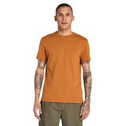 Timberland - "River" T-Shirt f&uuml;r Herren, Rundhalsausschnitt (Weizen)