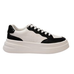 Kappa - "Ari" Sneaker f&uuml;r Damen, Plattform-Absatz (Schwarz/Wei&szlig;)