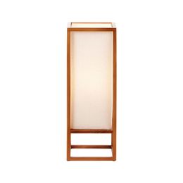 Brilliant Lampe, Seaside Tischleuchte 53cm natur/wei&szlig;, 1x A60, E27, 40W, Mit Schnurzwischenschalter