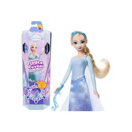 Mattel JBG59 - Disney Frozen - Spin & Reveal - Puppe mit 10 &Uuml;berraschungen und Mode-Accessoires, Elsa